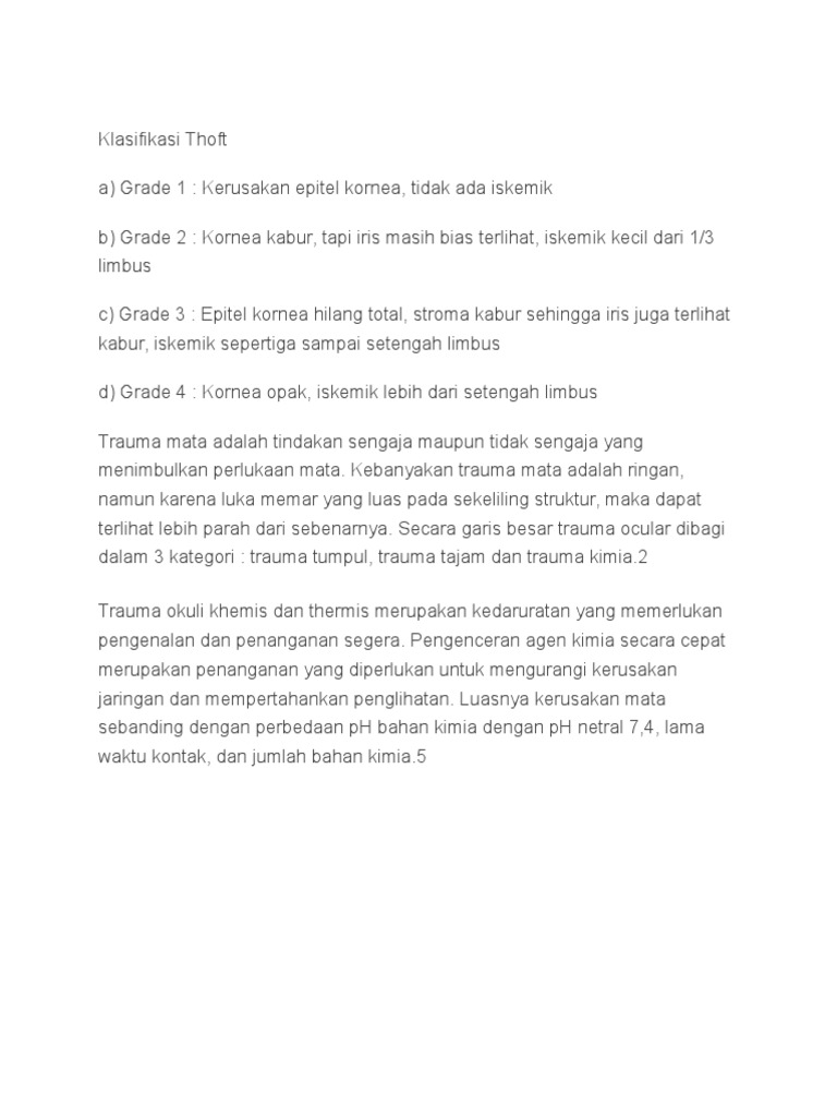 Klasifikasi Thoft Mata Pdf Sains And Matematika 9787