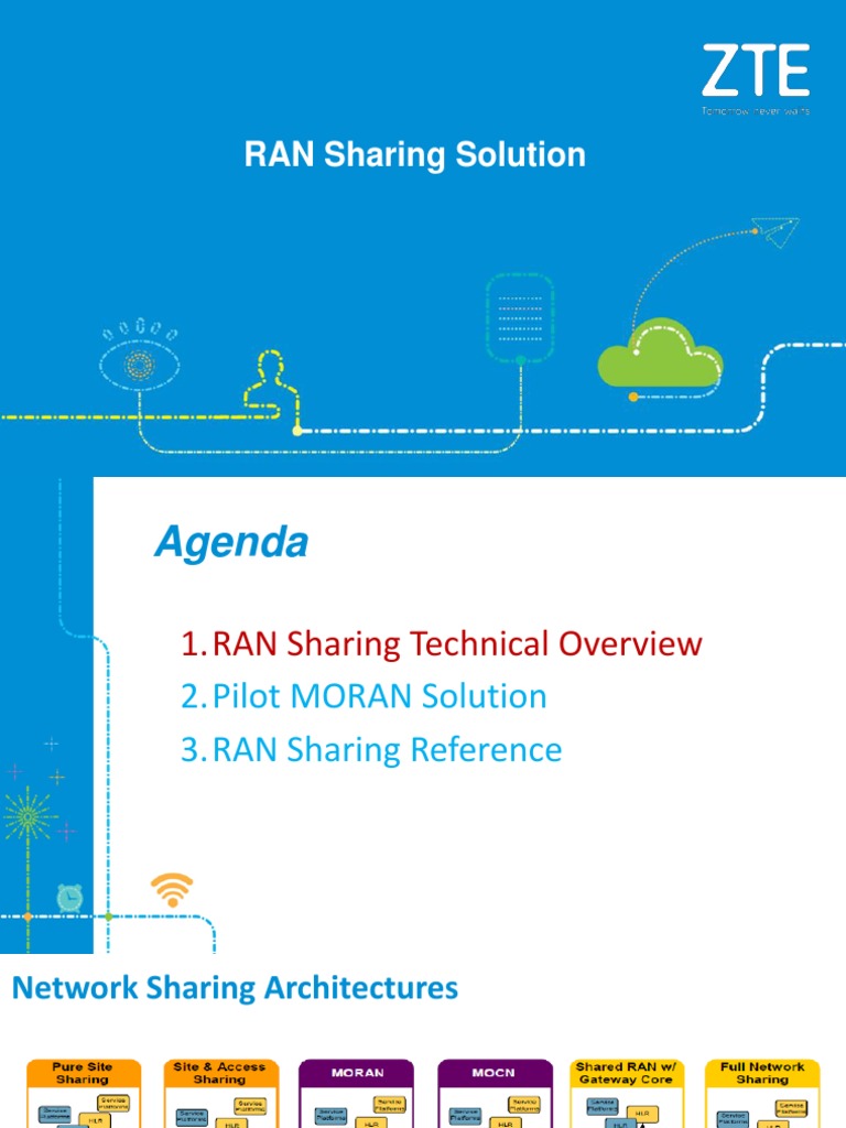 ZTE RAN Sharing Solution For Workshop V1.1 | PDF | T Mobile Us ...