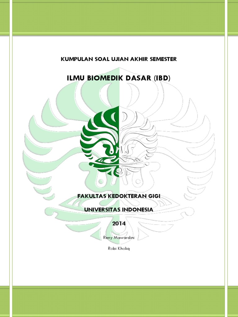 Soal Uts Ilmu Biomedik Dasar - Pembahasan Soal
