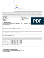 Wheelchair Skills Test Questionnaire 5.0 | PDF | Wheelchair | Question