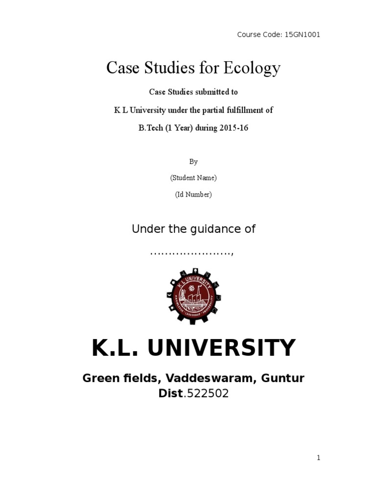 4544 - 62949 - Format For Case Studies. | PDF | Eutrophication | Air Conditioning