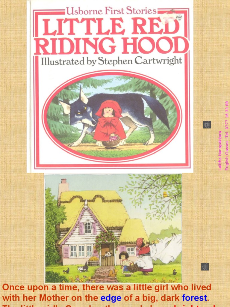 Red Riding Hood | PDF | Little Red Riding Hood