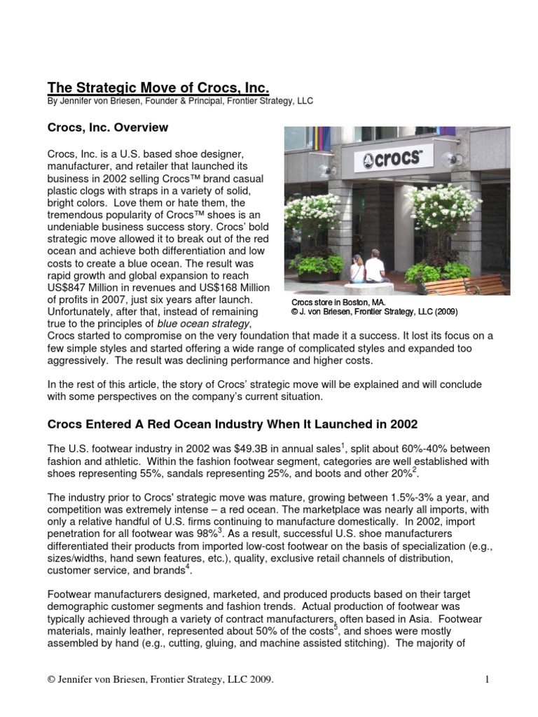 Crocs | PDF | Shoe | Retail