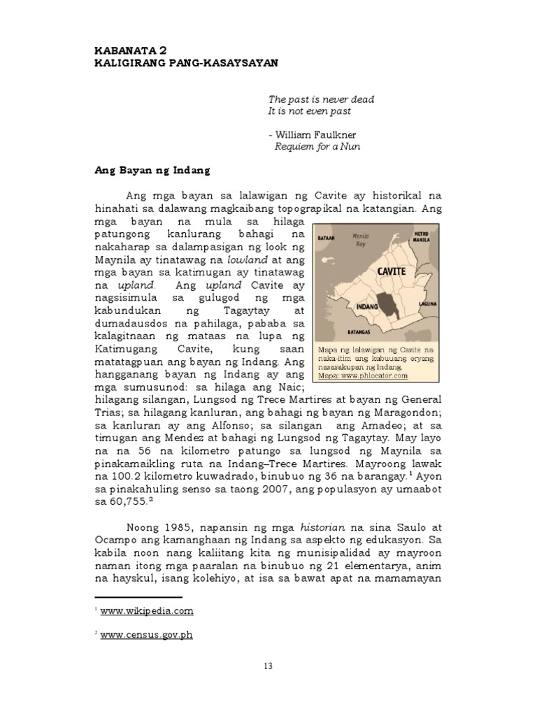 Intermedia NG Indang - Kabanata 02 | PDF