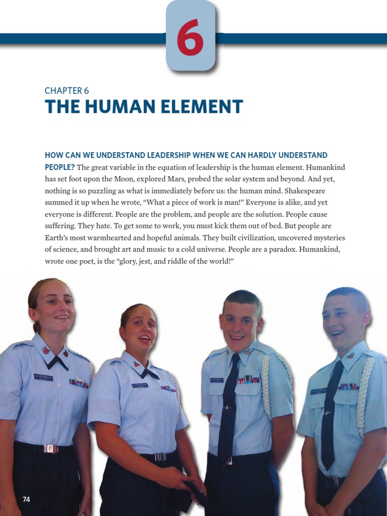 Understanding the Human Element in Leadership | PDF | Self ...