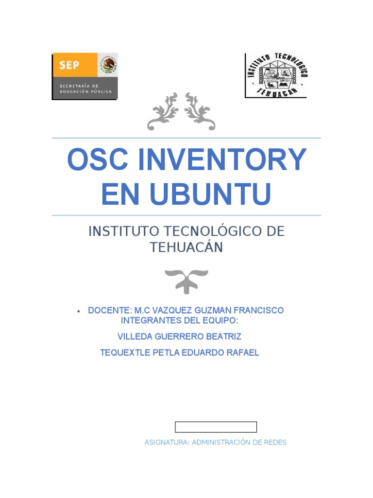 Cómo Instalar OCS Inventory en Ubuntu | PDF | Servidor HTTP Apache | Servidor web