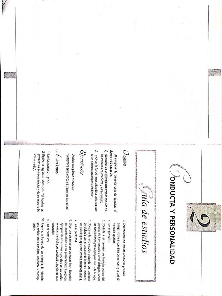 Davini Et Al. Psicología General. Personalidad y Conducta | PDF