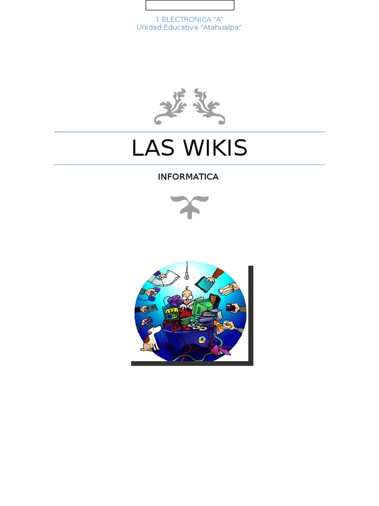 Las Wikis Informatica | PDF