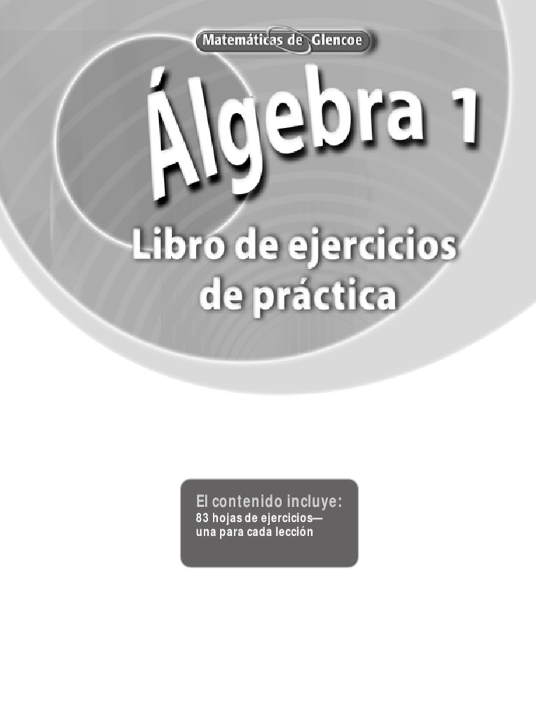 Algebra 1 Practica Spanish | PDF | Factorización | Ecuaciones