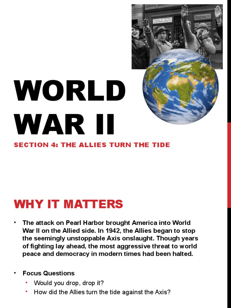 Allies' Strategies Turn WWII Tide | PDF | Allies Of World War II ...