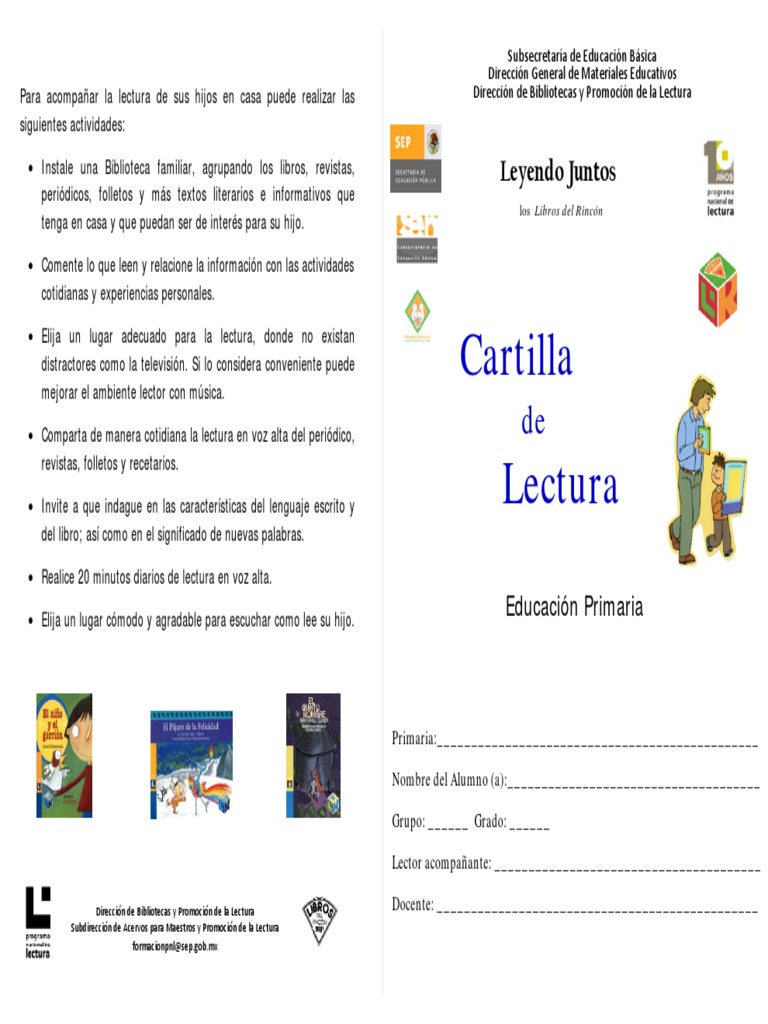 Cartilla de Lectura para Primaria | PDF
