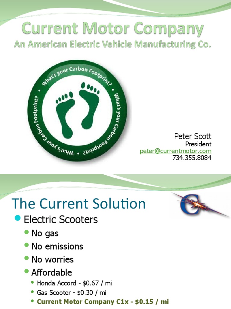 Current Motor Electric Scooters Overview | PDF | Vehicles | Transport