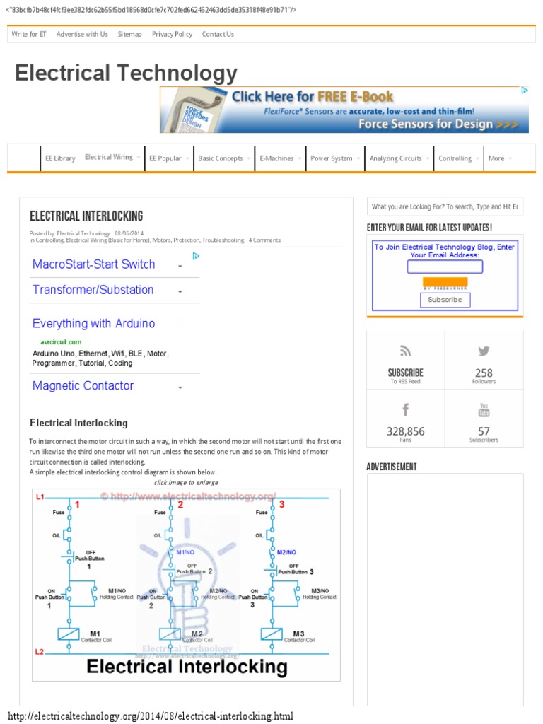 Electrical Interlocking Pdf Electric Motor Switch
