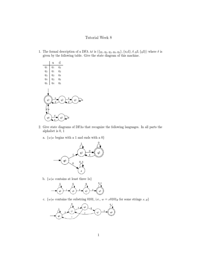 Sipser Chapter 2 Solutions | PDF | Formalism (Deductive) | Theory Of Computation