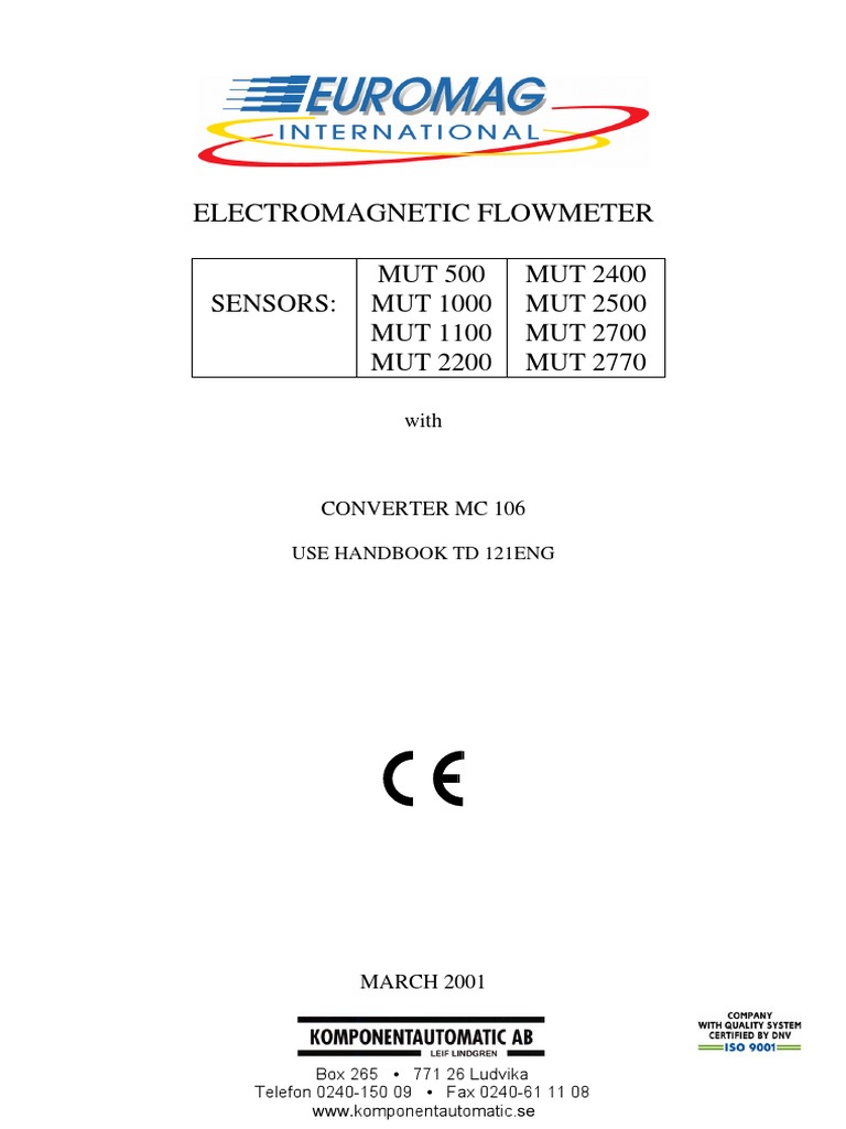 Flow Meter Manual | PDF | Flow Measurement | Gallon