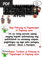 2.5 Pagsang-Ayon at Pagsalungat | PDF