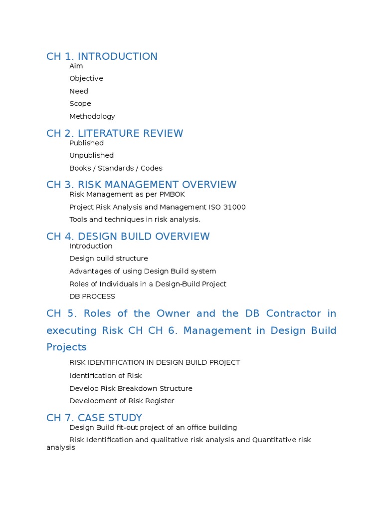 Risk Management in Design-Build Projects | PDF | Business | Computers