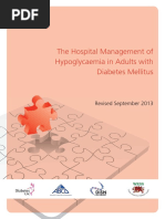 EndoTool Inpatient Glycemic Management Handbook | PDF | Hyperglycemia ...
