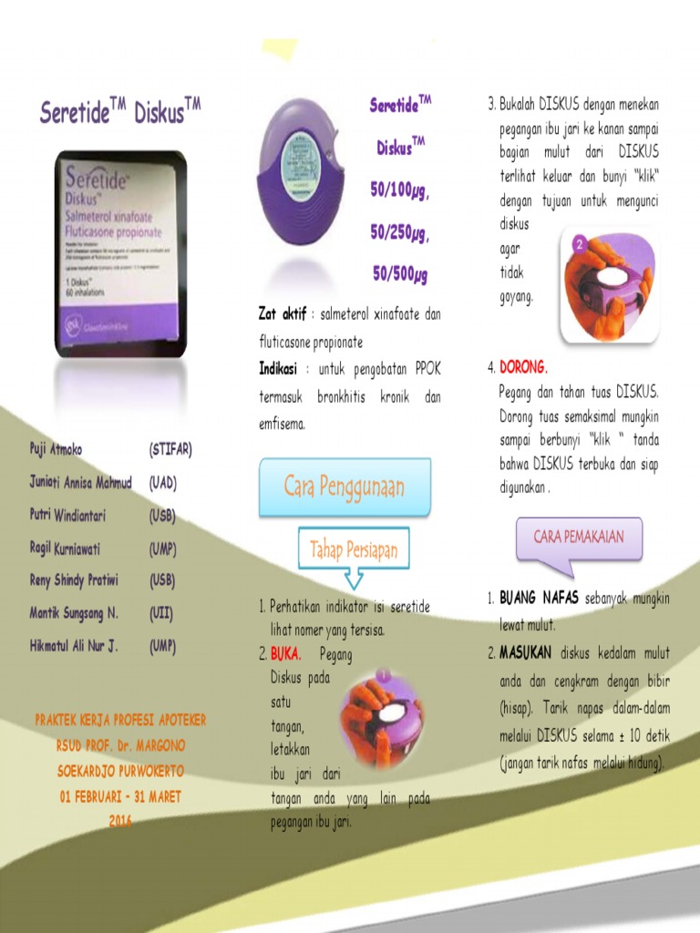 CARA PENGGUNAAN SERETIDE DISKUS | PDF