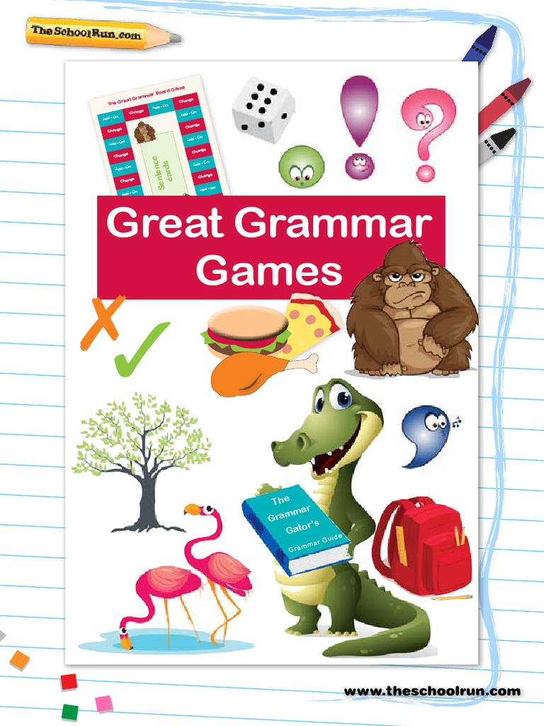 Fun Grammar Games for Kids | PDF | Clause | Phrase