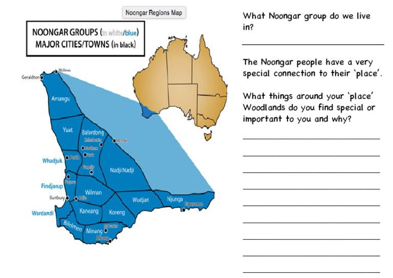 What Noongar Group Do We Live In? | PDF