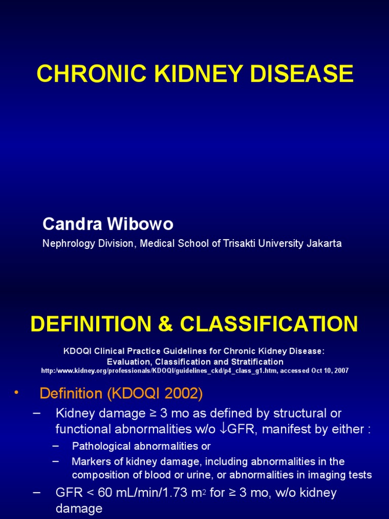 CKD 2 | Download Free PDF | Renal Function | Chronic Kidney Disease