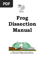 Toad Dissection Guide | PDF
