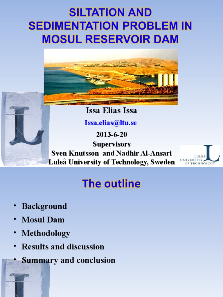 Issa Elias Issa: 2013-6-20 Supervisors Sven Knutsson and Nadhir Al ...