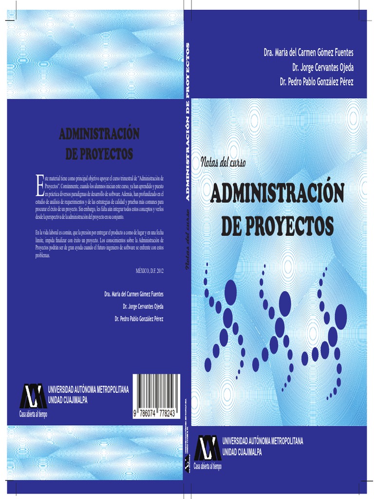 Notas Admon de Proyectos v2 2 | PDF