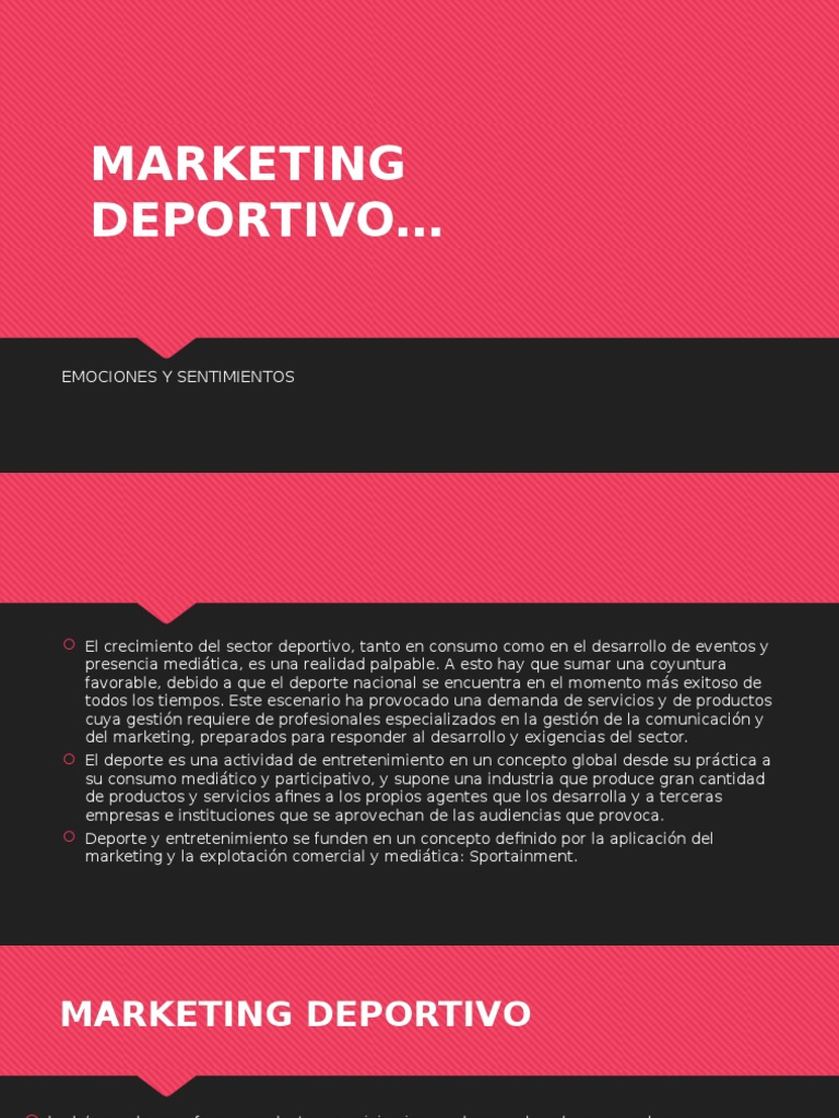 Marketing Deportivo | PDF | Patrocinador (Comercial) | Gorjeo