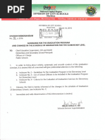 DepEd Secretary's Graduation Message 2025 | PDF