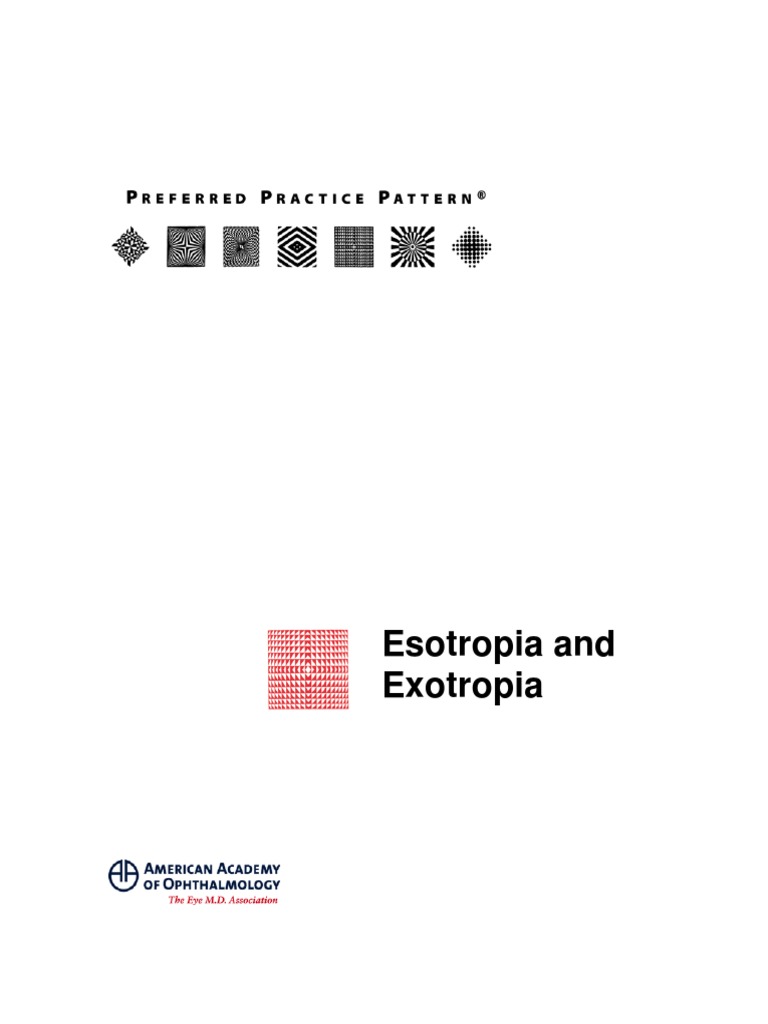 Esotropia and Exotropia | PDF | Visual Acuity | Medicine