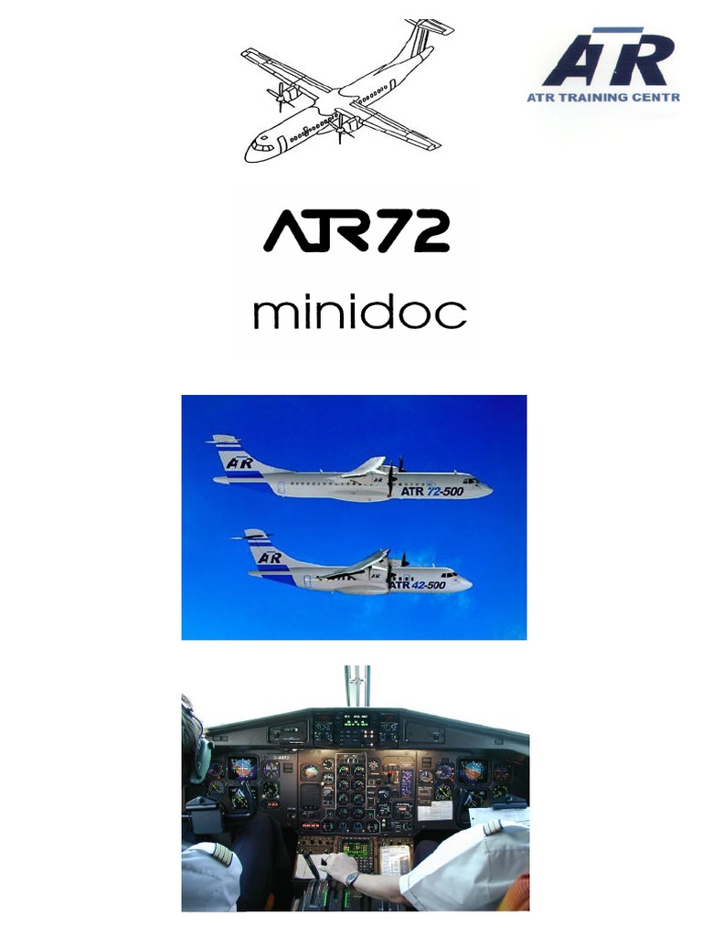 ATR Minidoc | PDF | Flight Control Surfaces | Transponder (Aeronautics)