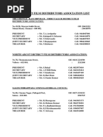 Bollywood Actors and Actresses Contacts | PDF