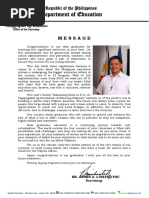 Deped Sec - Briones Message | PDF