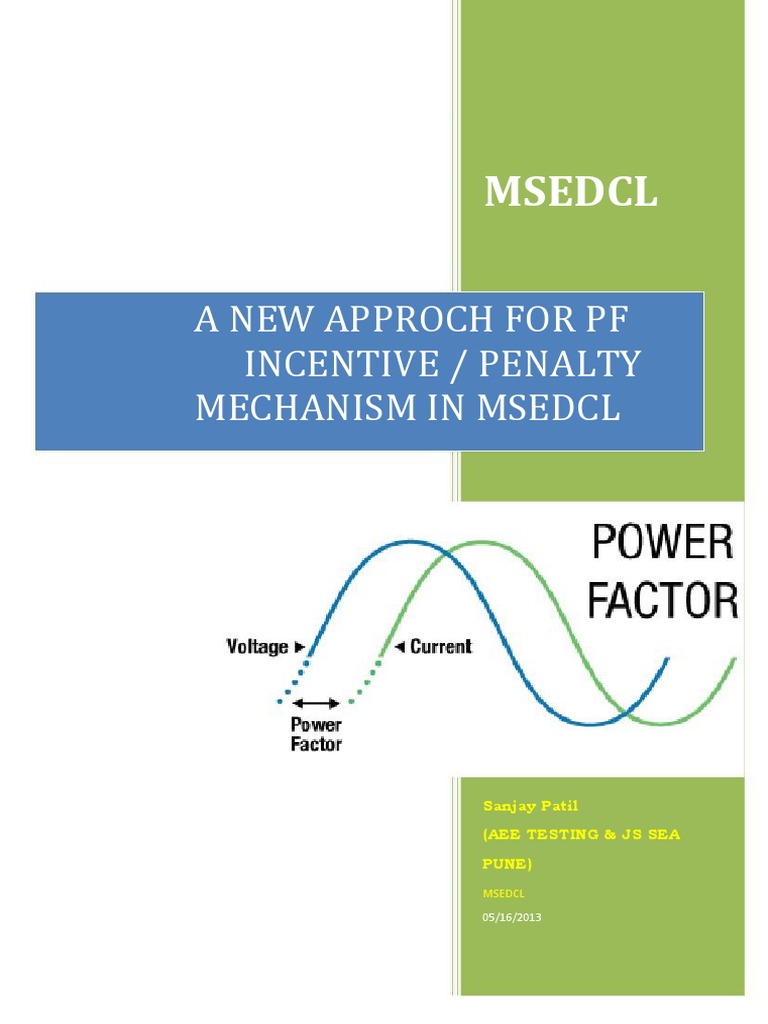 Pf Calculation | Electricity | Electric Power