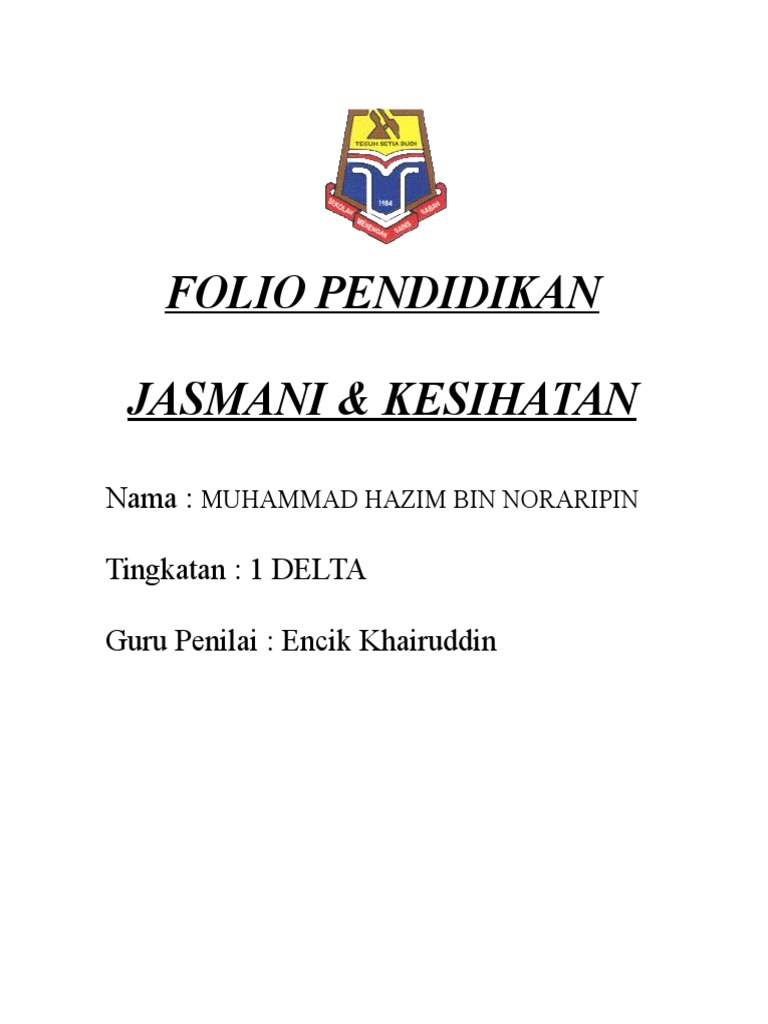 PJK Form 1 | PDF