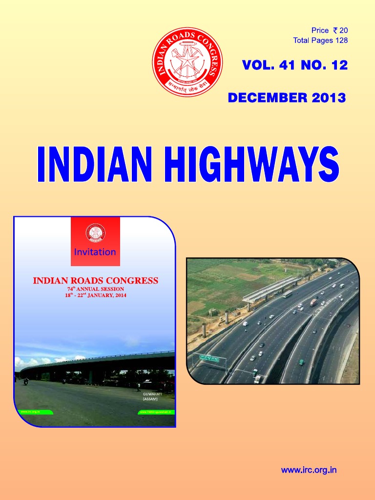 Indian Highways Vol.41 12 Dec 13 | PDF | Public–Private Partnership ...