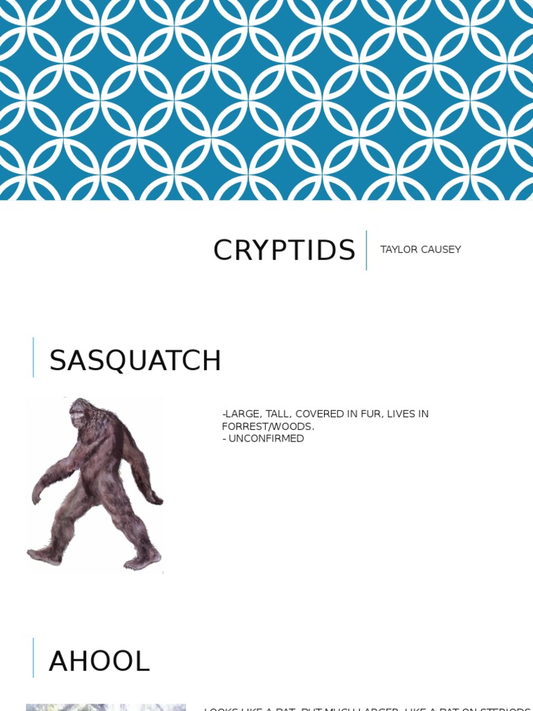 Unconfirmed Cryptids and Legends | PDF | History
