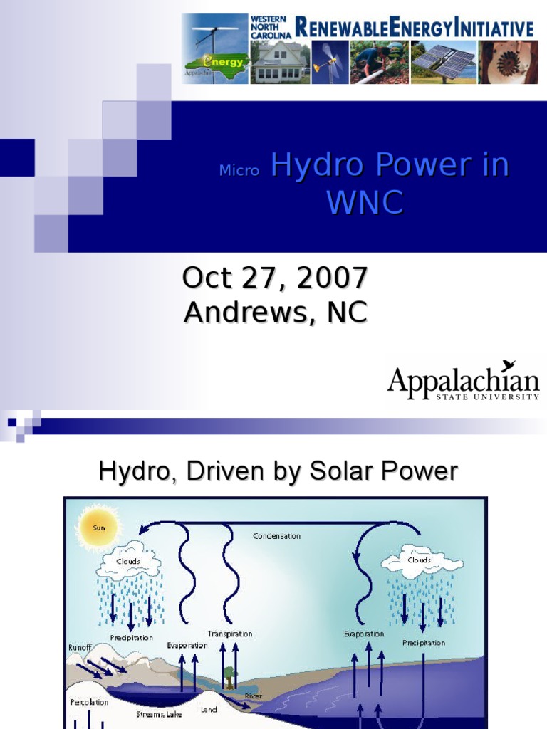 Hydroin WNCandrewsoct 07 | PDF | Battery (Electricity) | Hydroelectricity