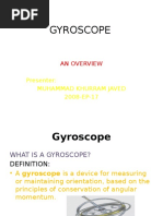 Gyroscope Lab Report: Inertia & Precession | PDF | Rotation Around A ...