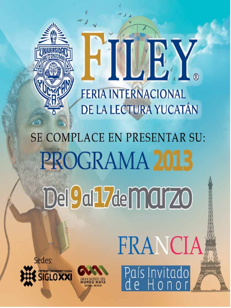 Programa Oficial OficiaL FILEY 2013 | PDF | México