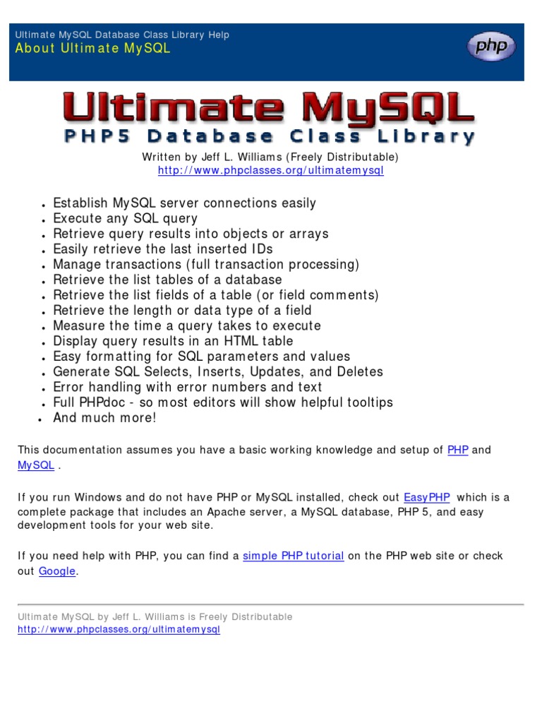 Ultimate Mysql | PDF | Database Transaction | Boolean Data Type