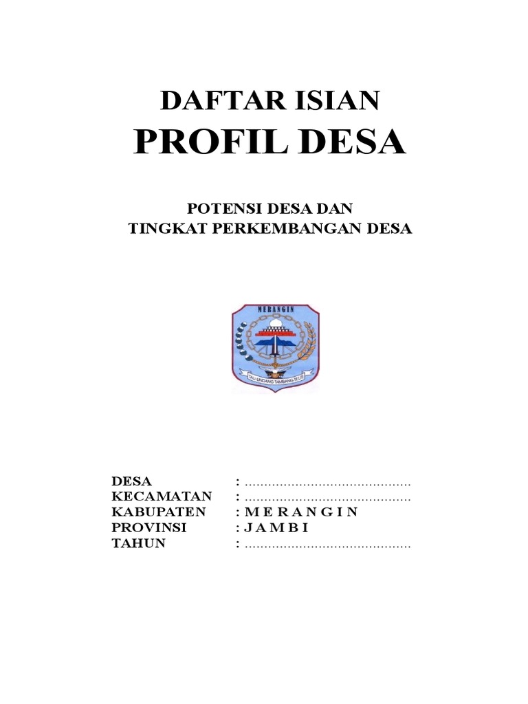 BLANGKO Profil Desa | PDF