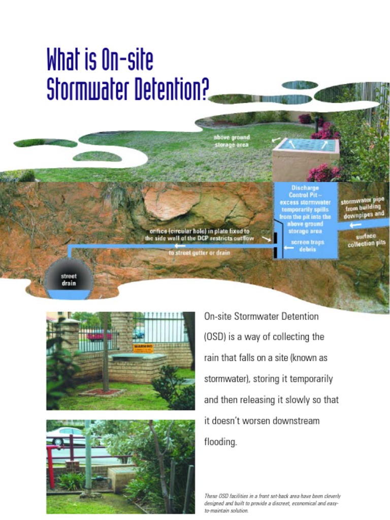 What Is OSD | PDF | Stormwater | Surface Runoff