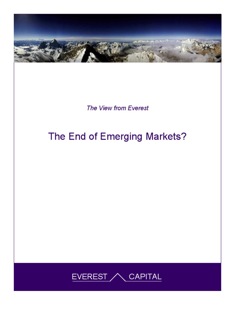 The End of Emerging Markets | PDF