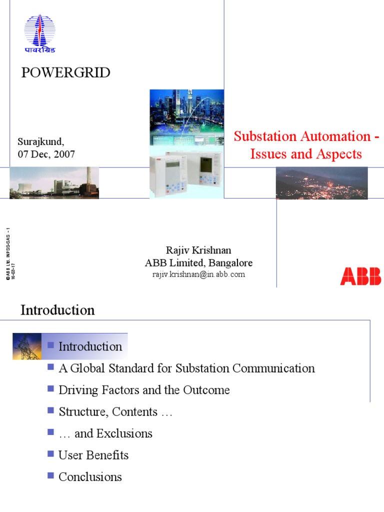 01 Introduction To IEC 61850 | PDF | Communications Protocols ...