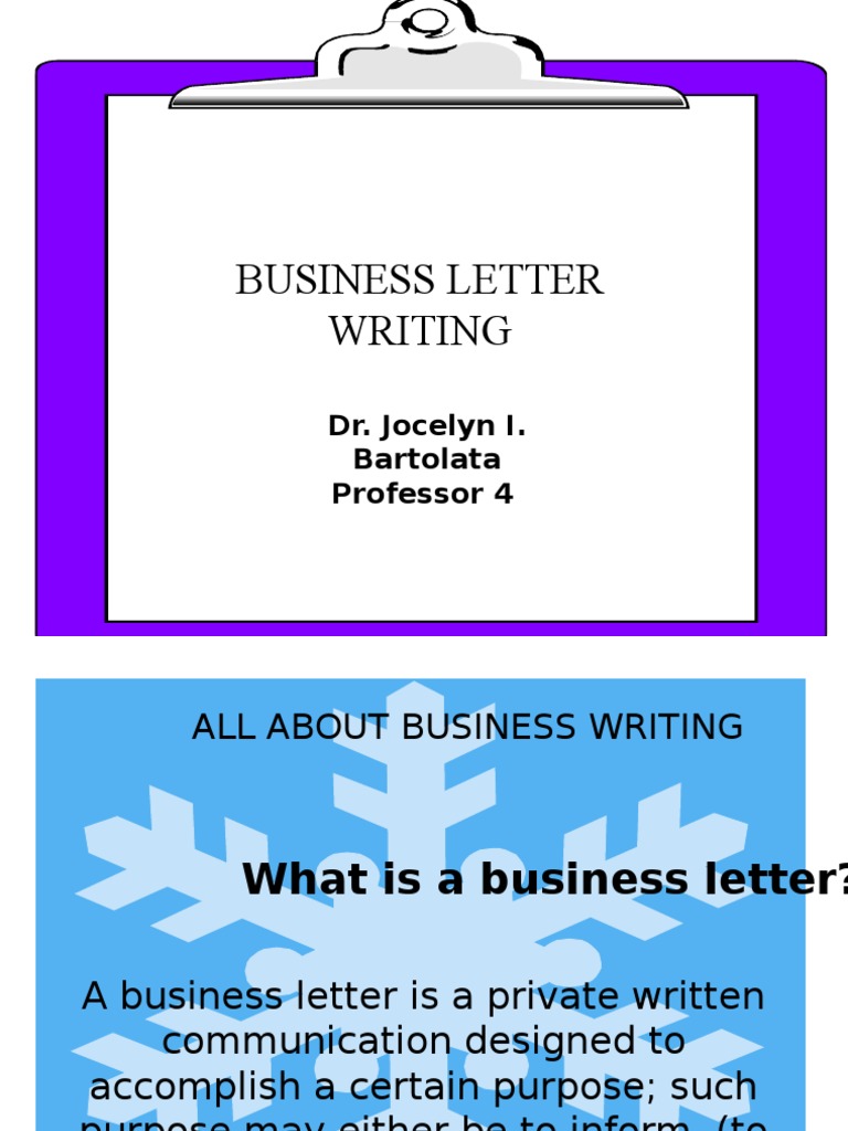 Business Letter Writing Essentials | PDF | Languages
