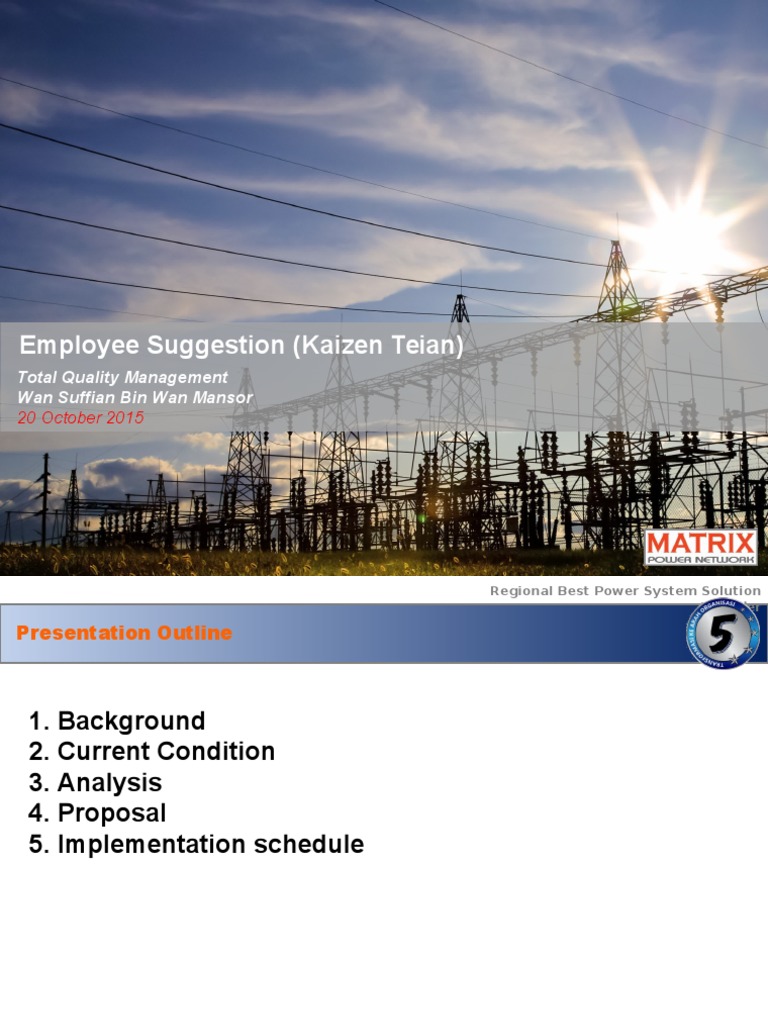 Employee Suggestion Scheme (Kaizen Teian) | PDF | Quality Management ...