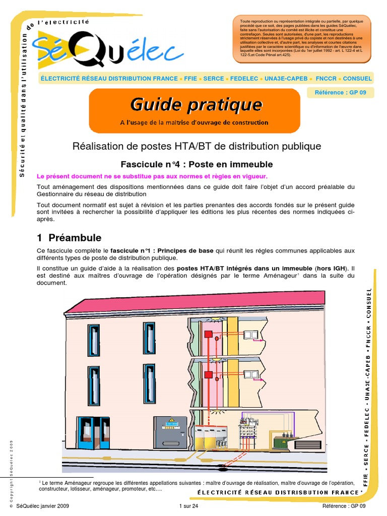 SeQuelec_Guide_9.pdf | Réseau électrique | Béton armé